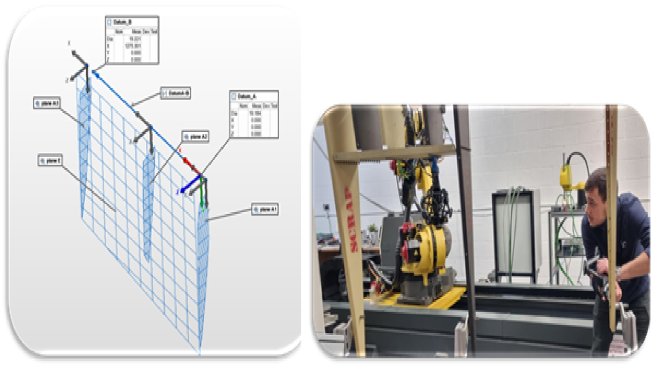 Development of a robotic system for automated drilling and inspection ...
