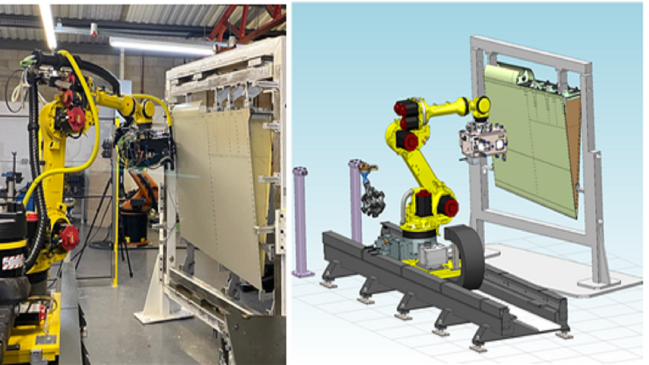 Development of a robotic system for automated drilling and inspection ...