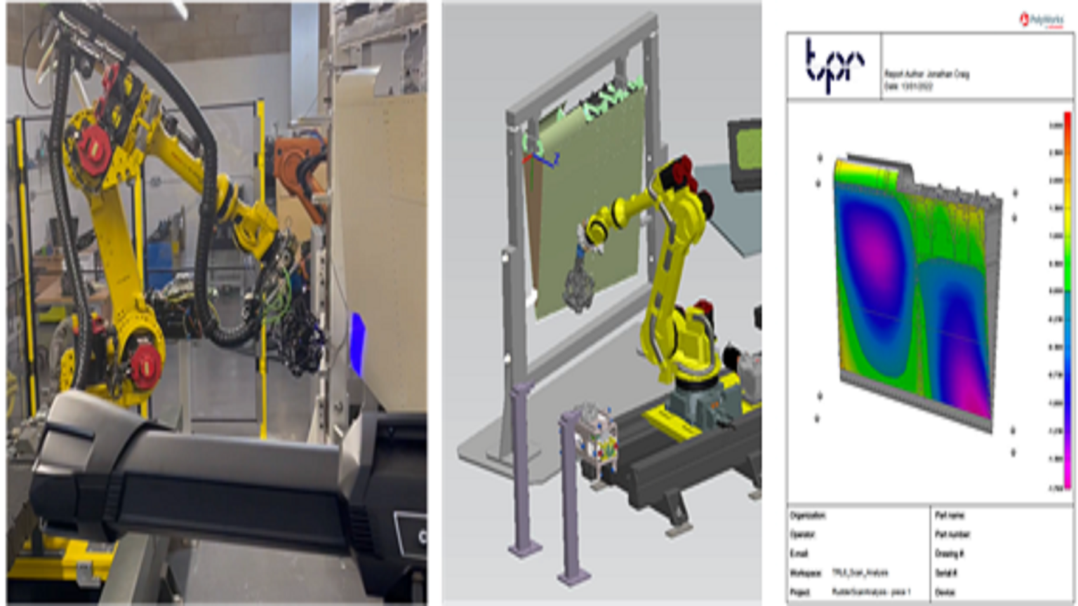 Development of a robotic system for automated drilling and inspection ...