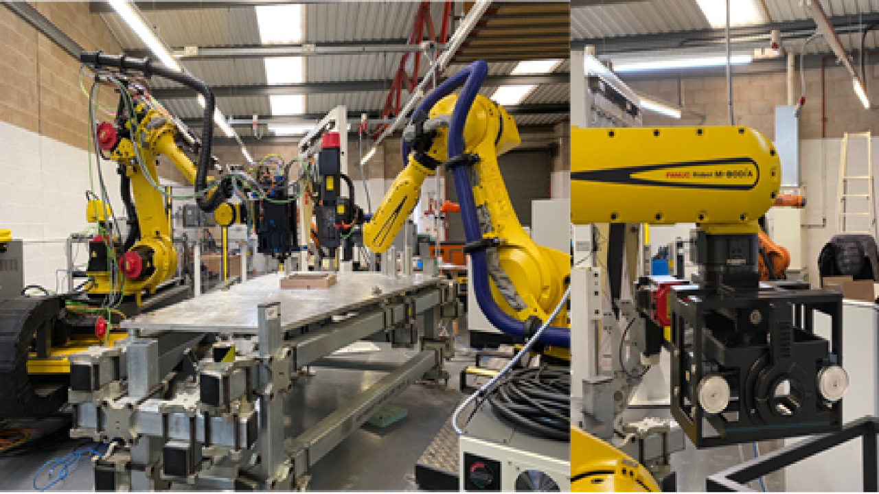 Development of a robotic system for automated drilling and inspection ...