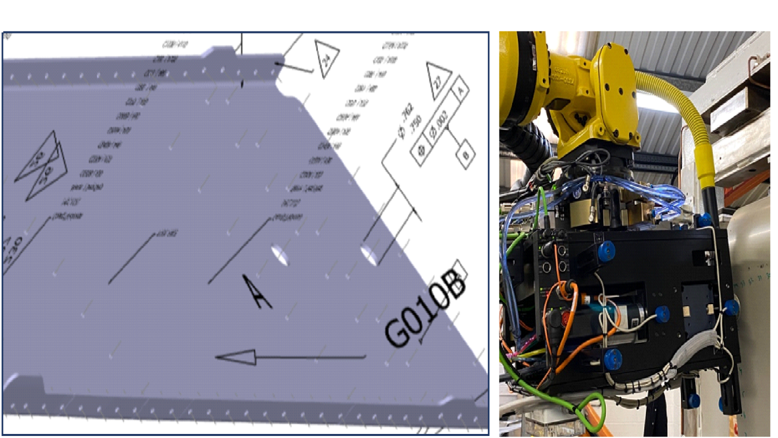 Development of a robotic system for automated drilling and inspection ...
